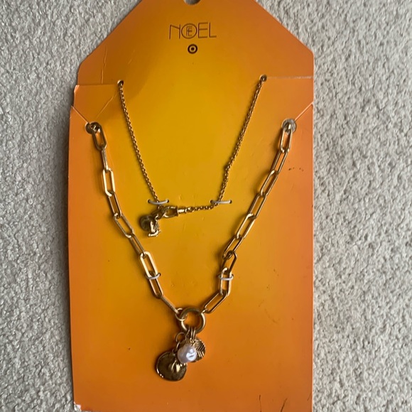 Target | Jewelry | Nwt Designer Target Collab Double Necklace | Poshmark